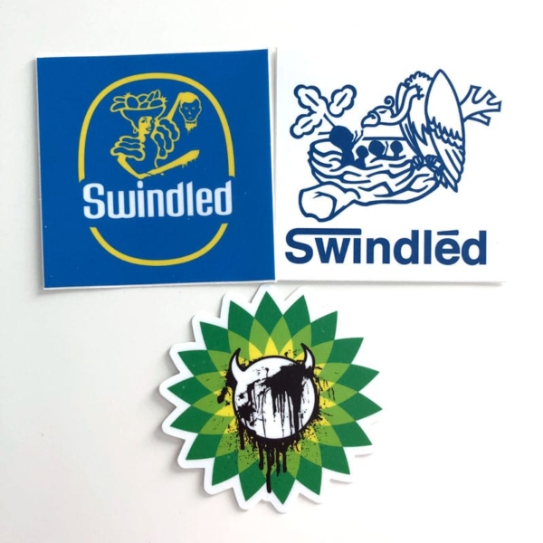 Sticker Pack (Corporate) - Swindled